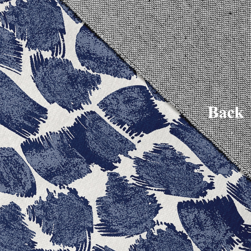 Wrought Studio Almere Abstract Navy Area Rug | Wayfair