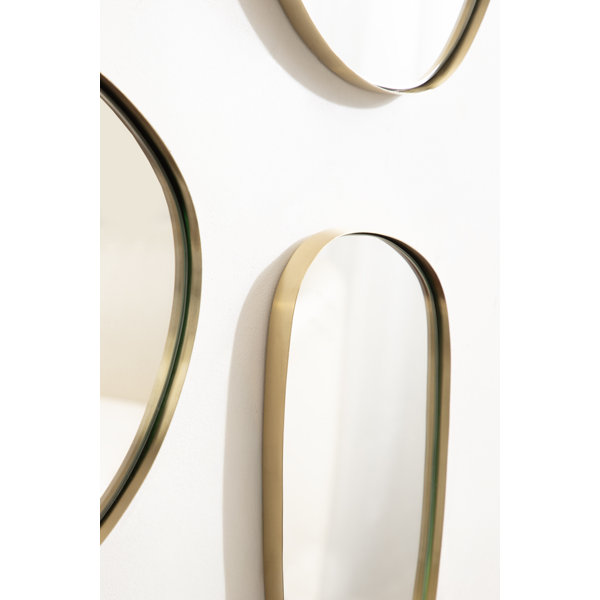 Mercer41 Modern Three-Piece Mirror Set | Wayfair
