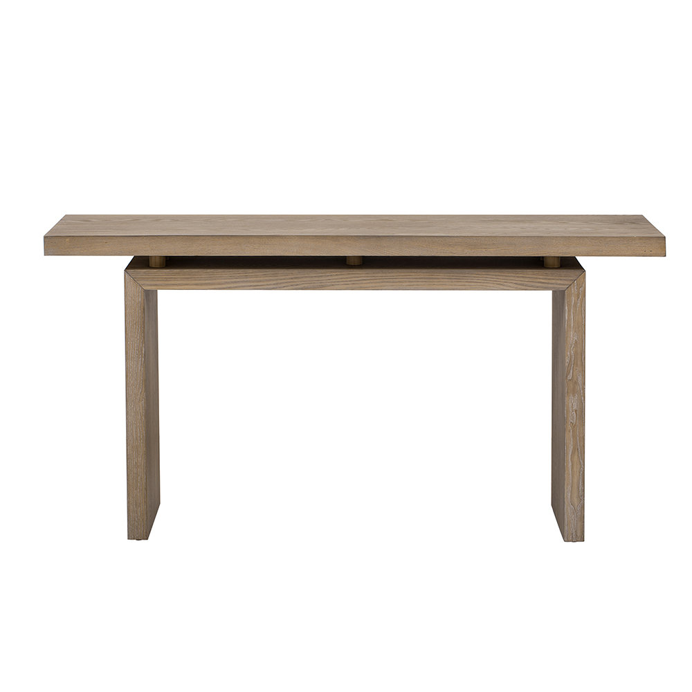 Corrigan Studio® Console Table Featuring Clever Tabletop Design ...