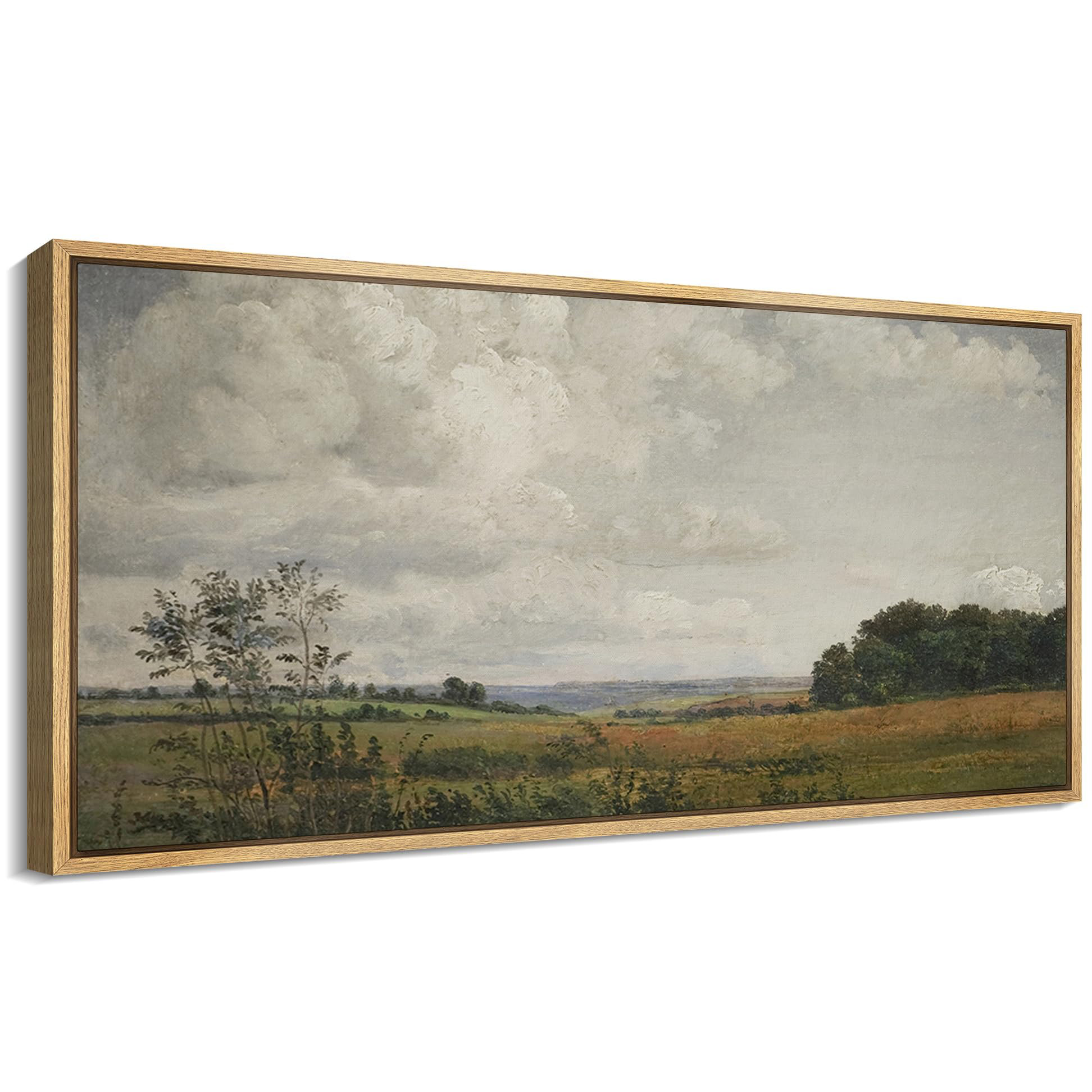 IDEA4WALL Rustic Countryside "Landscape Clouds Classic French Country ...