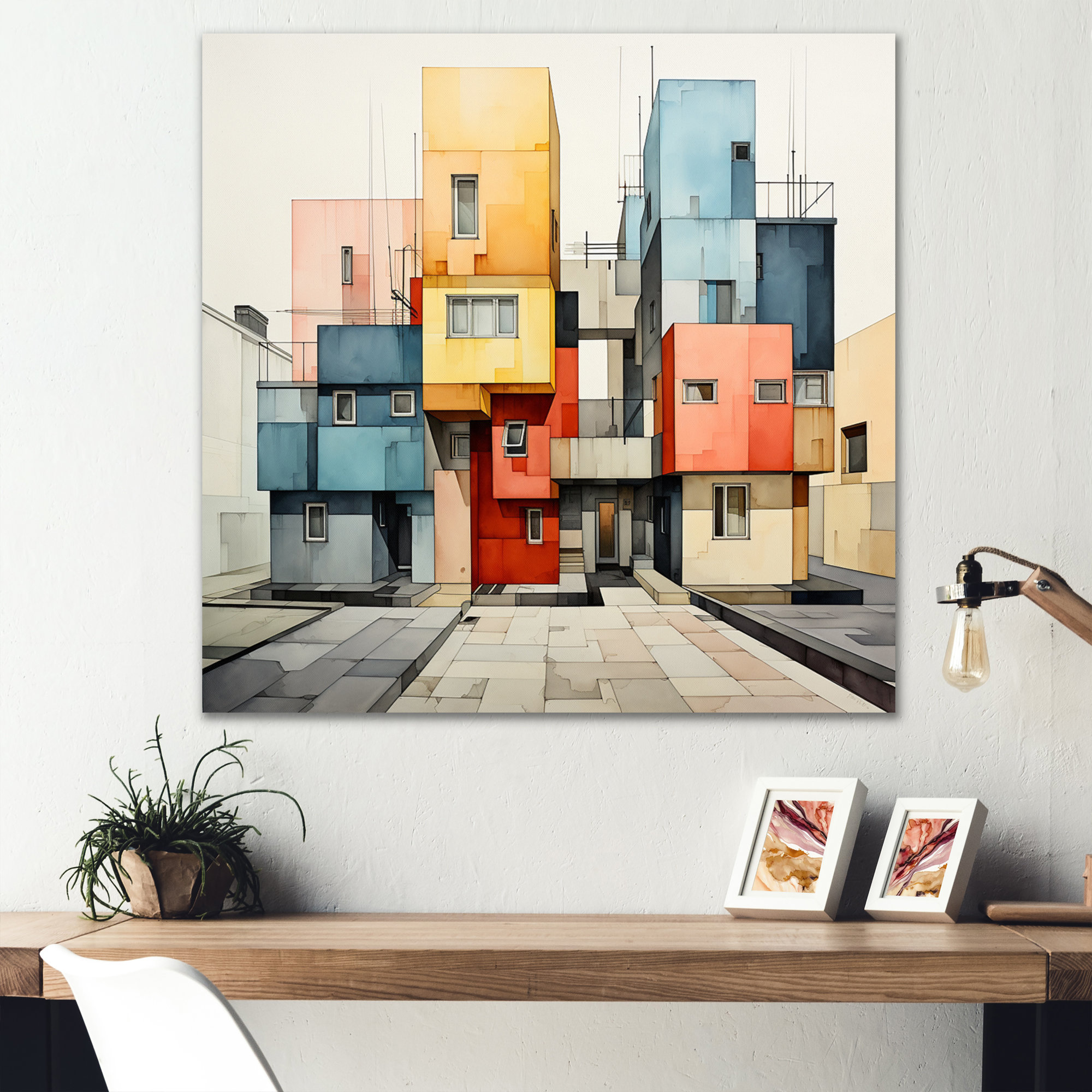 Latitude Run® Street Paint II - Print | Wayfair