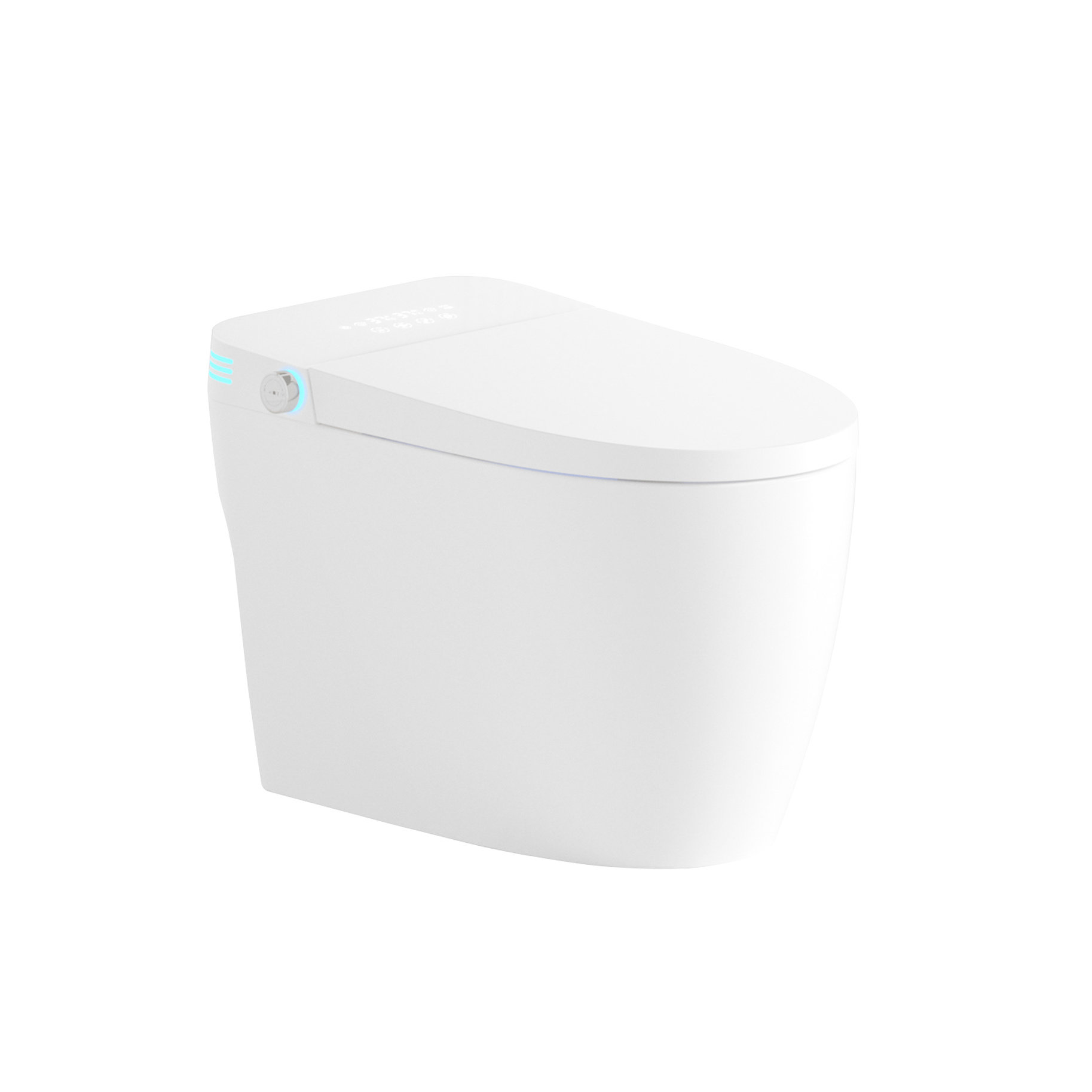 Wovilo One - Piece Bidet Toilet With Smart Features: Auto Flush, Heated ...