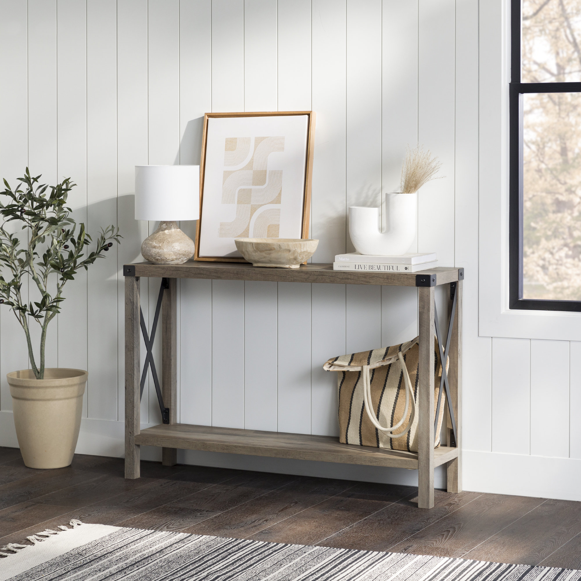 Three Posts Bella 116.8 Cm Console Table & Reviews | Wayfair.co.uk