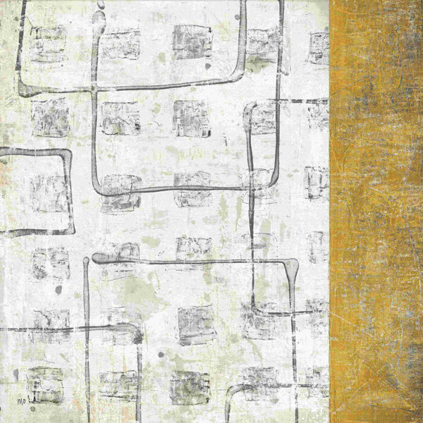 17 Stories Earth Matter II Gold On Canvas by Michael Mullan Print ...