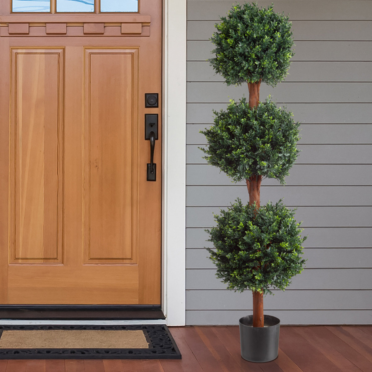 Darby Home Co Brooklyn Pure Garden Artificial Tree - 5FT Faux Hedyotis ...