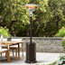 Sunjoy 48,000 BTU Patio Heater, Portable Freestanding Propane Heater ...