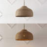 Bay Isle Home™ Aaroosh 1 - Light Dome Pendant with Rope Accents ...