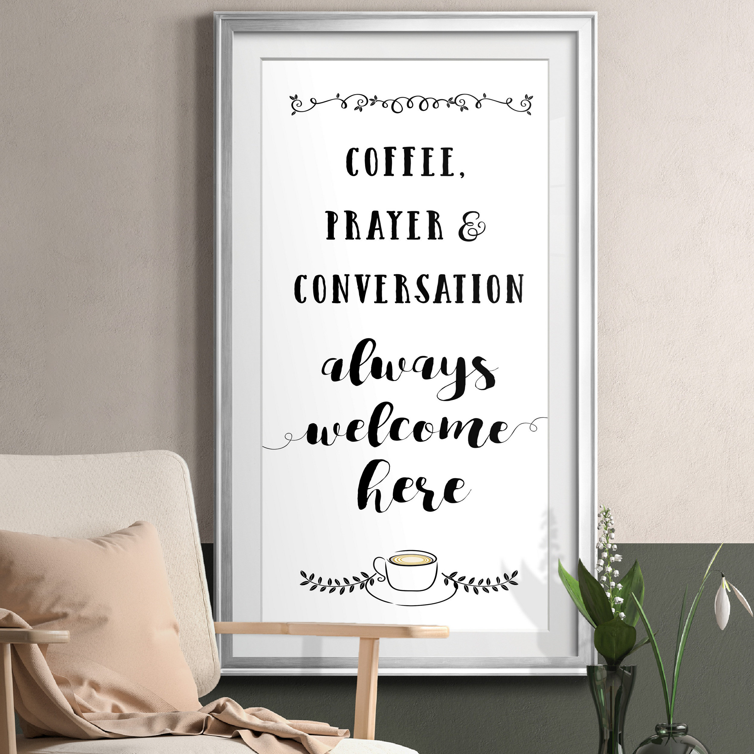 Trinx Always Welcome - Picture Frame Textual Art | Wayfair