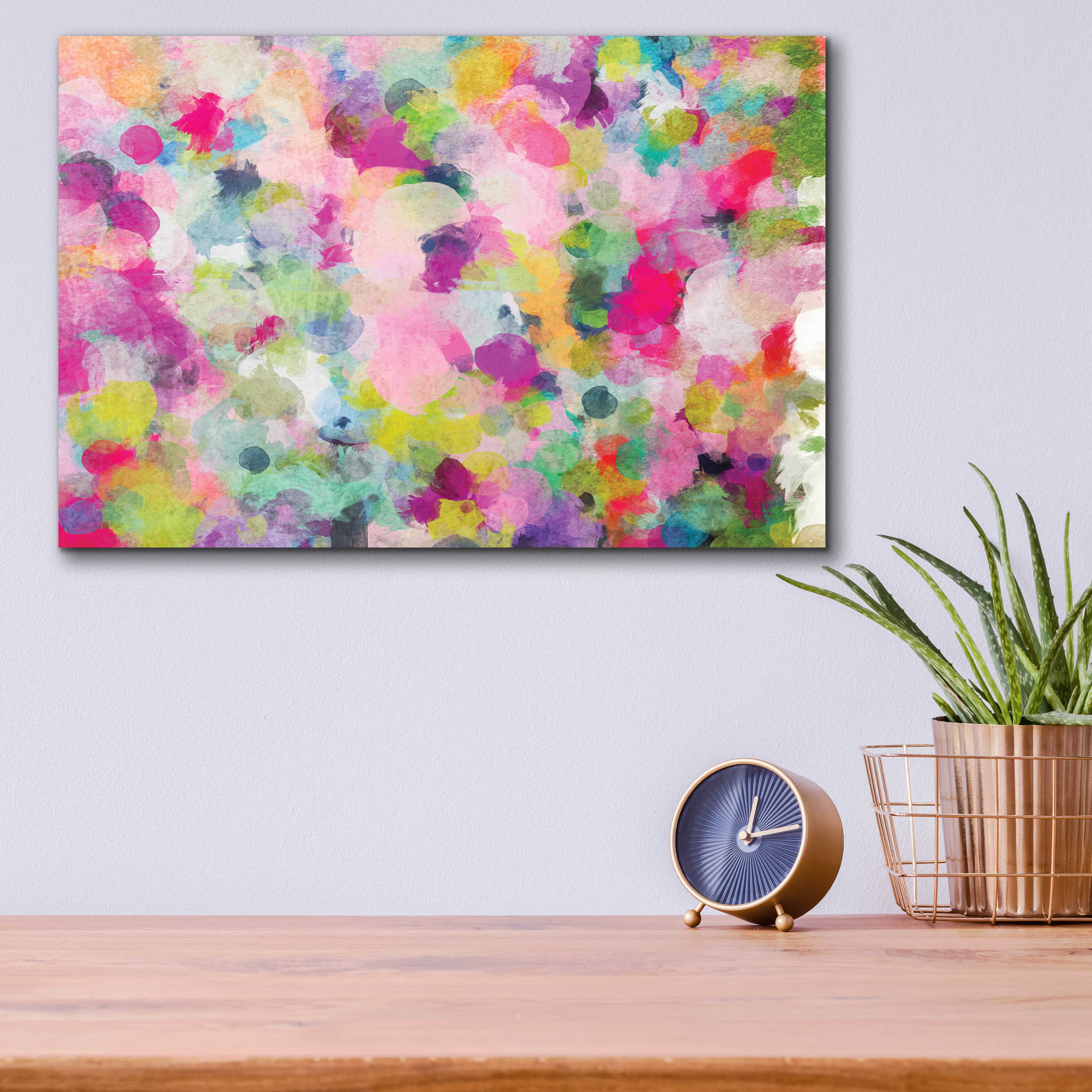 Orren Ellis Abstract Colorful Flows 4 by Irena Orlov - Unframed Graphic ...