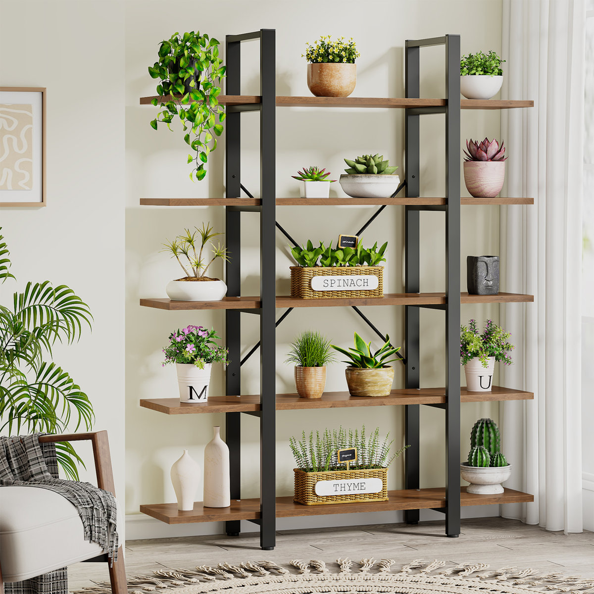 ModernMoments Aadrit Melia Bookcase & Reviews | Wayfair.co.uk