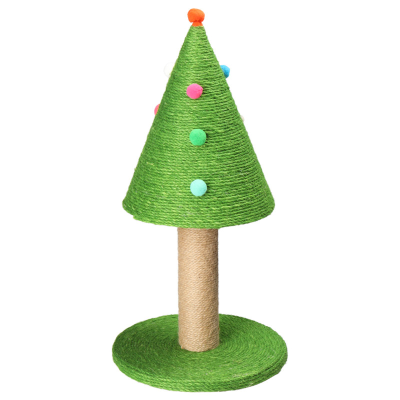 Tucker Murphy Pet™ 25'' Christmas Tree Cat Scratching Post & Reviews ...