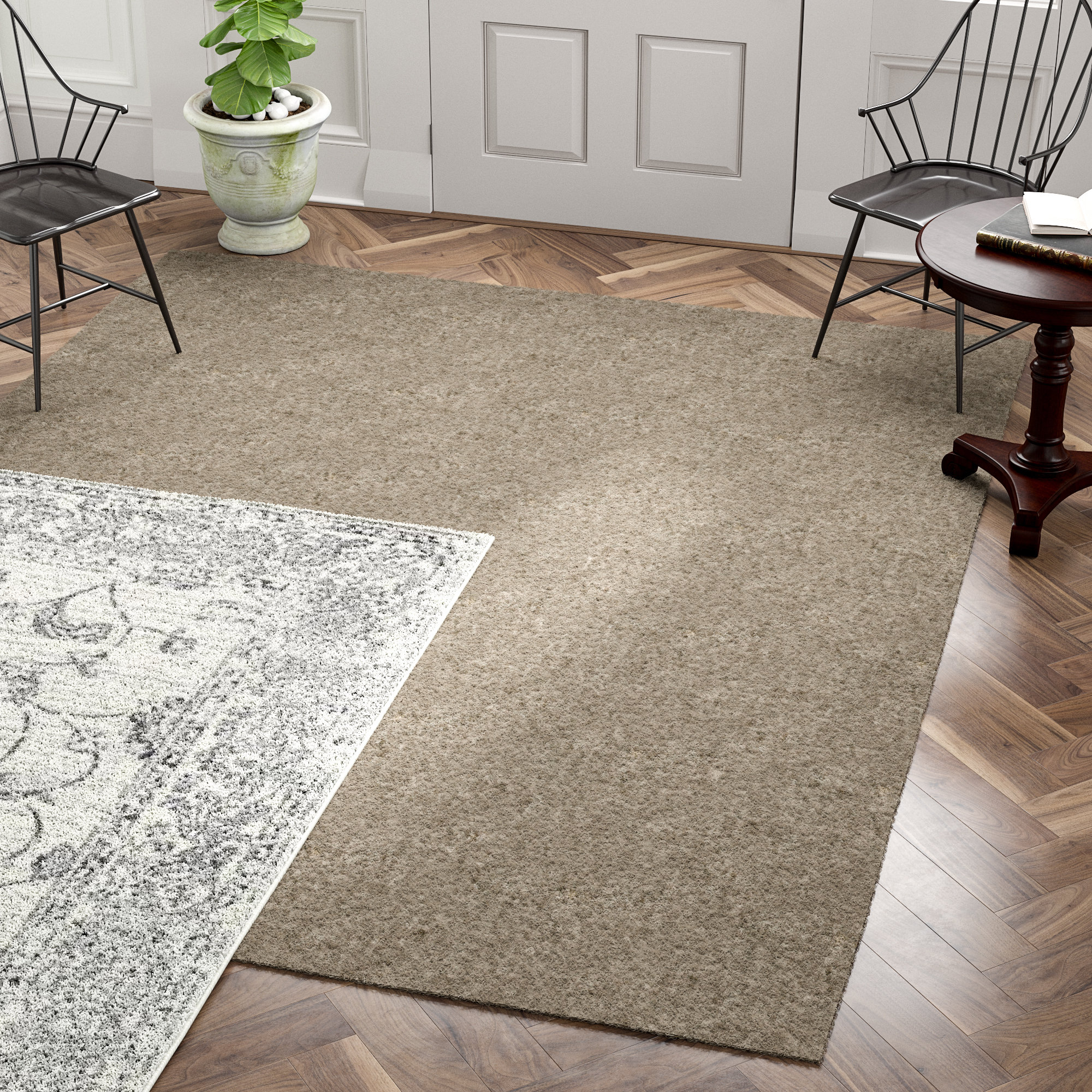 Three Posts Leighton Dual Surface Deluxe Rug Pad (0.22") & Reviews ...