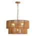 Bay Isle Home 5-Lights Hand-Woven Rattan Pendant Light & Reviews | Wayfair
