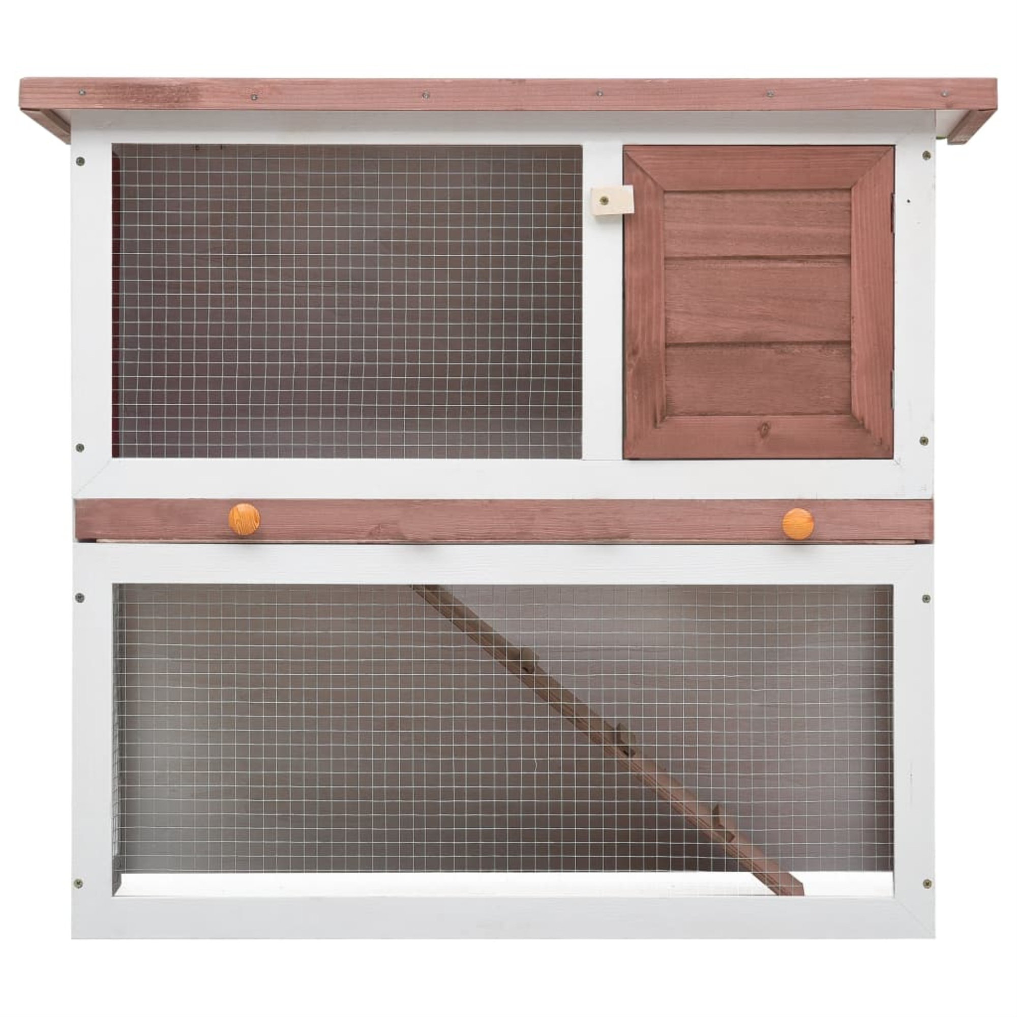 Tucker Murphy Pet™ Rabbit Hutch Bunny Cage House with Pull Out Tray ...