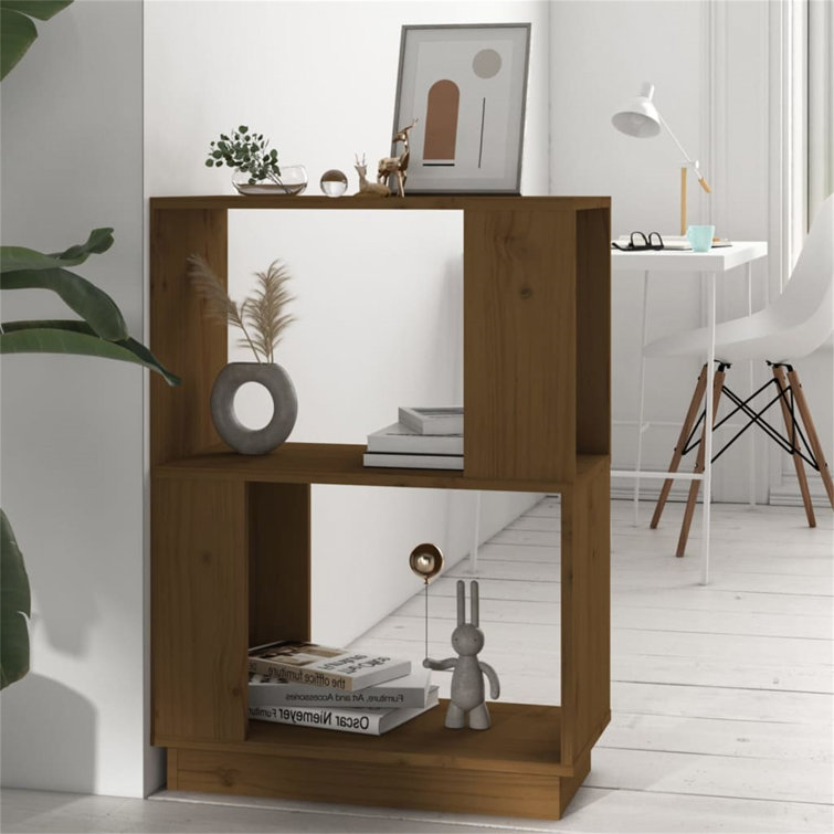 Latitude Run Collierville 70cm H Solid Wood Bookcase | Wayfair.co.uk