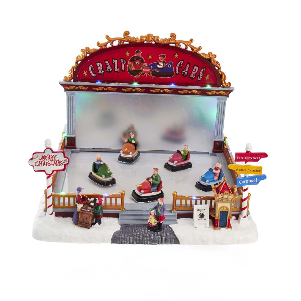 Kurt Adler LED Bumper Cars Table | Wayfair