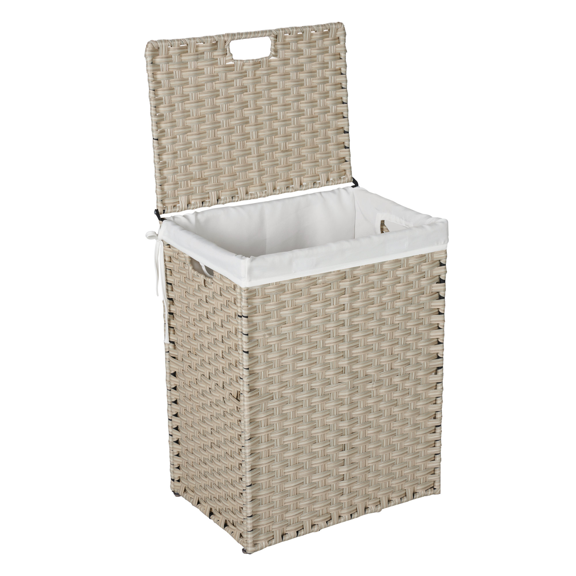 BEEFURNI Laundry Hamper with Handles & Reviews | Wayfair