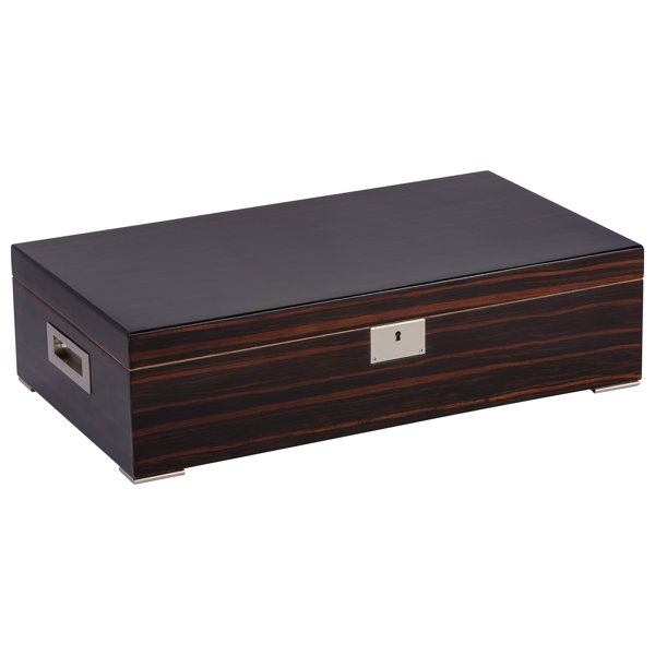 Humidor Supreme Valentino 250 Count Cigar Humidor, High Lacquer Finish ...