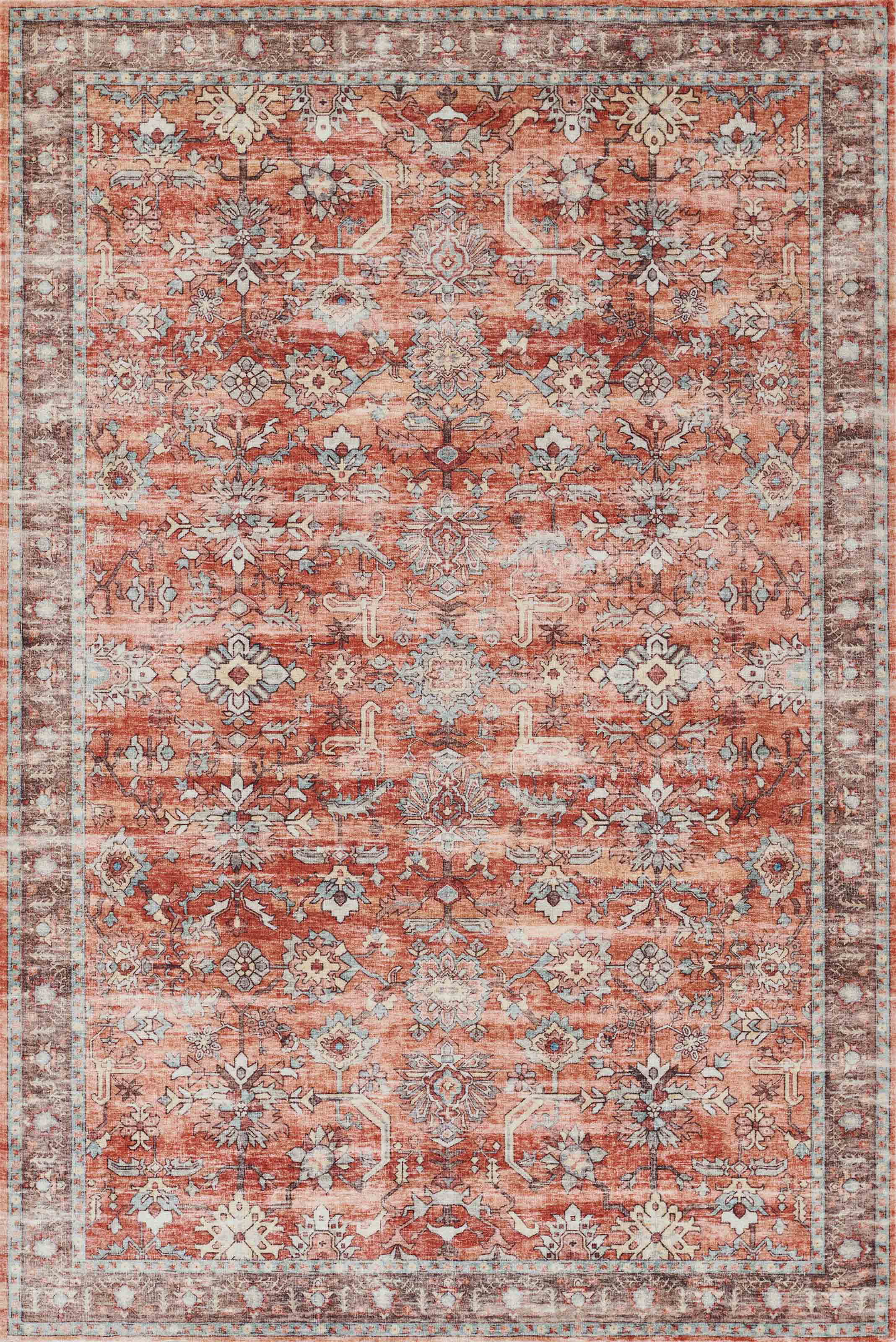 World Menagerie Ruby Copper Rug | Wayfair