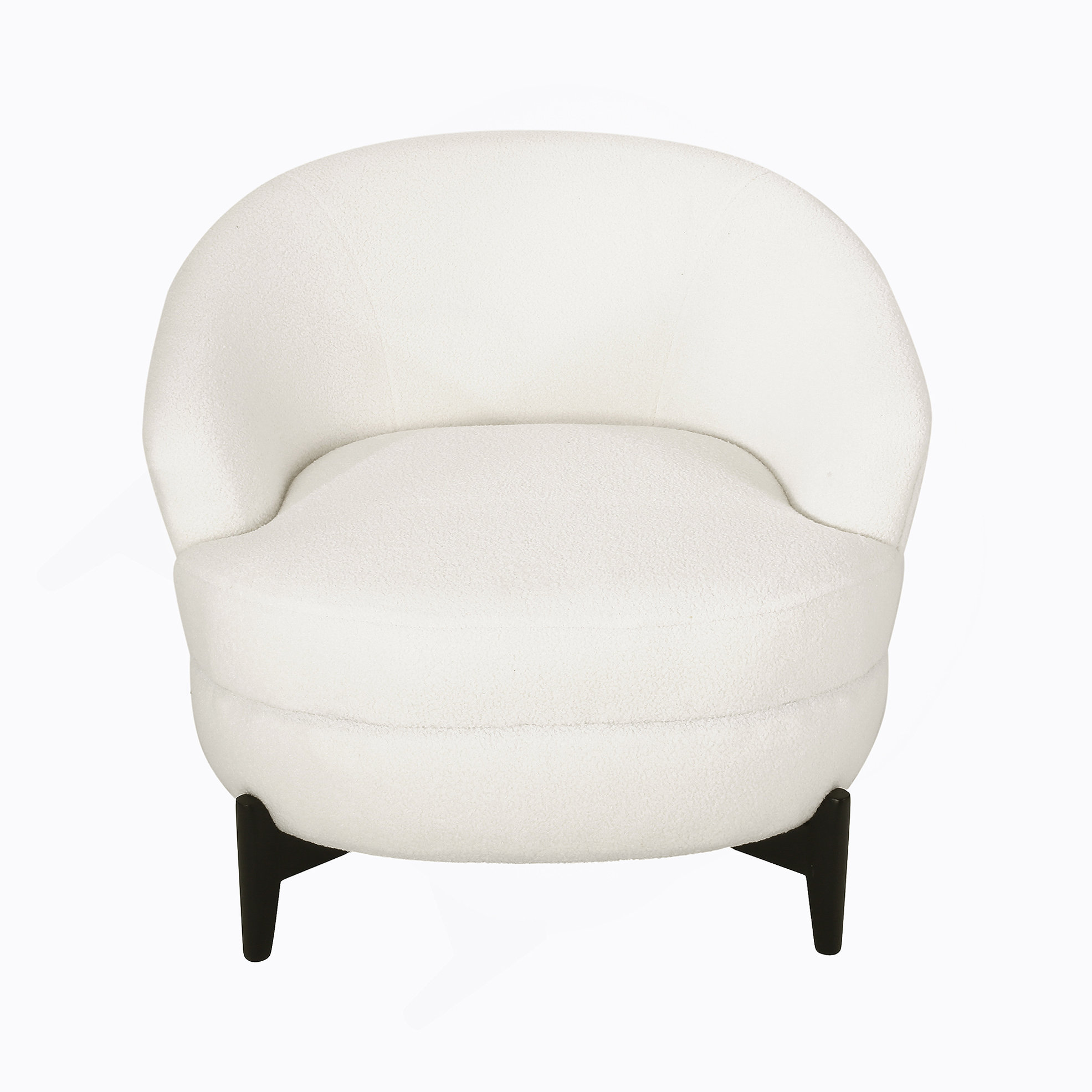 Ebern Designs Charming Wooden Club Chair For Ultimate Relaxation And ...