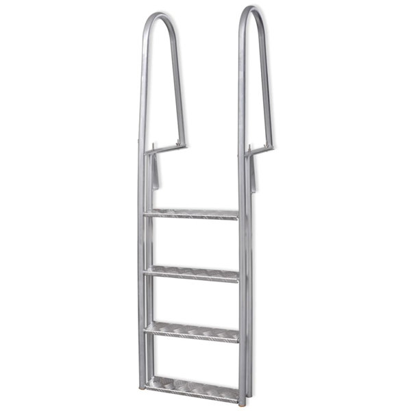 Symple Stuff 4- Step Aluminum Small Step Ladder | Wayfair.co.uk