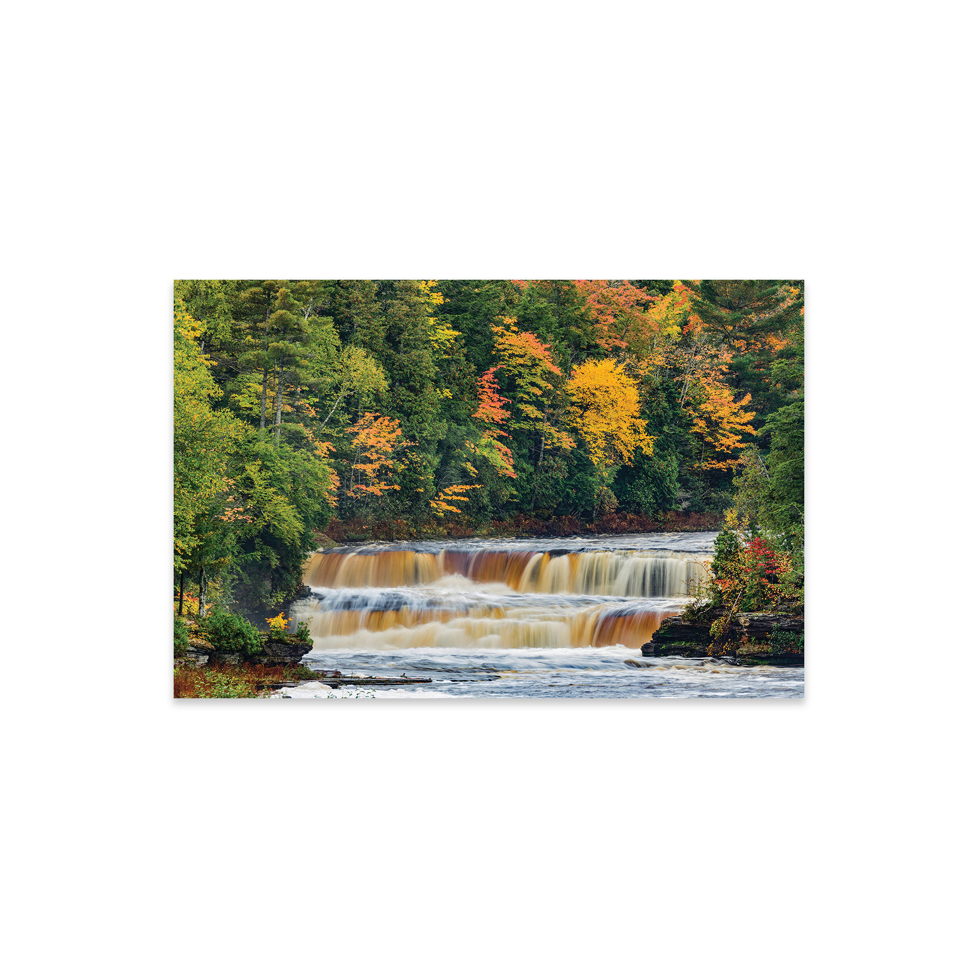 Millwood Pines Cascade on Tahquamenon Falls, Tahquamenon Falls State ...