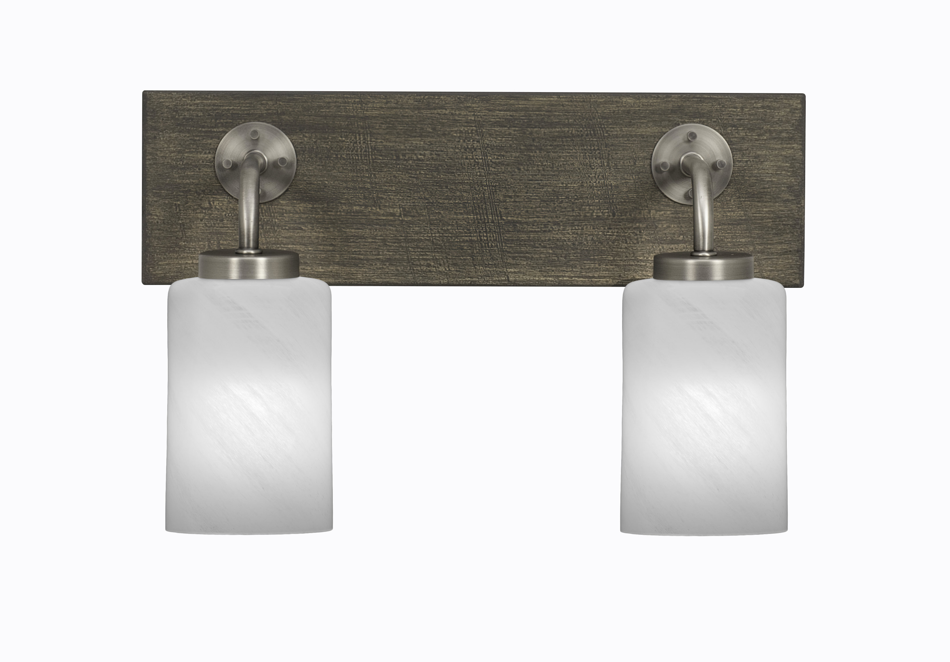 Breakwater Bay Oxbridge 2 Light Bath Bar Shown With 4" Glass - Wayfair ...