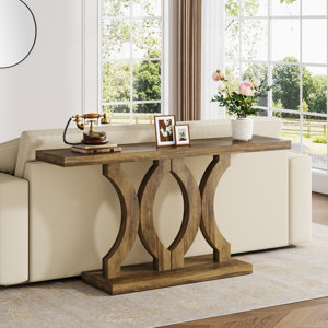 X & Cross Leg Console Tables You'll Love | Wayfair