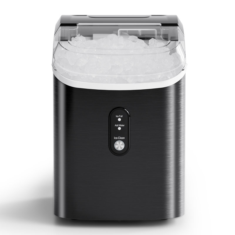 R.W.FLAME 33 Lb. Daily Production Nugget Clear Ice Portable Ice Maker ...
