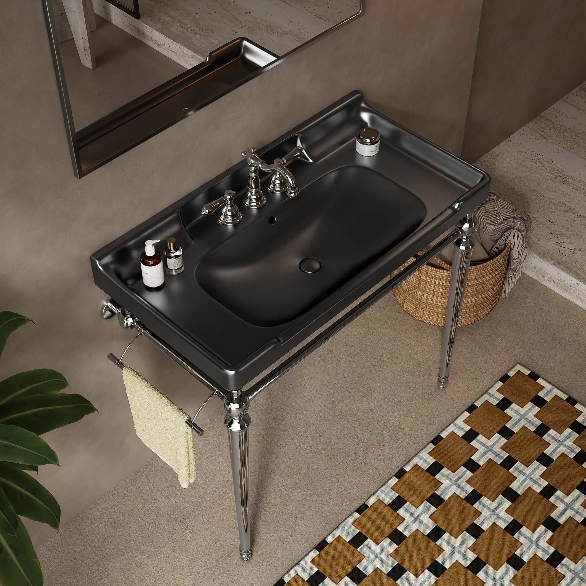 Lark Manor™ 36" Bathroom Console Sink | Wayfair