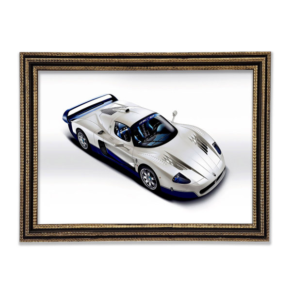 Ebern Designs Maserati Racing Machine - Single Picture Frame Art Prints ...