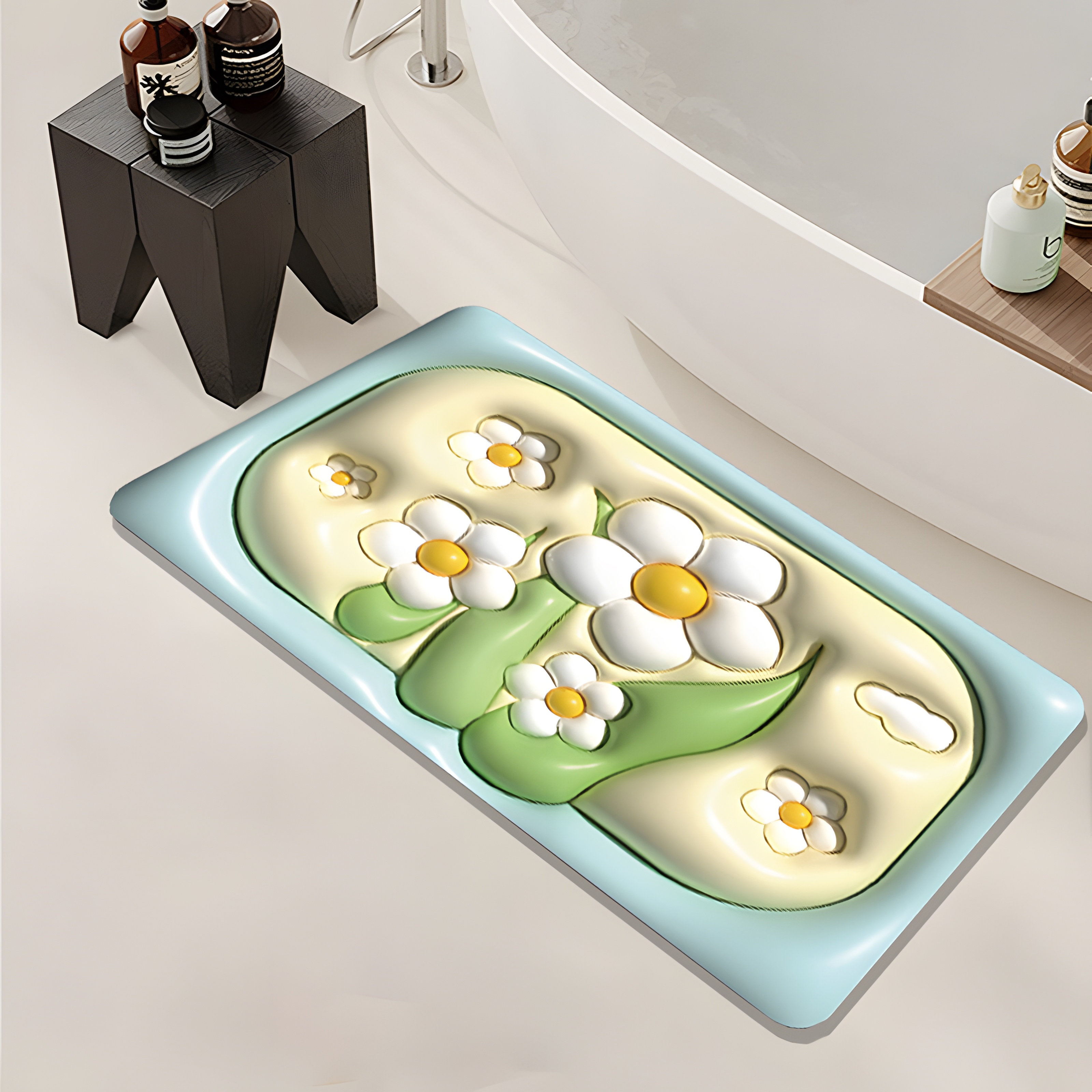 Red Barrel Studio Tapis de bain Yordi Diatom Mud - Wayfair Canada