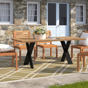 Farmhouse & Rustic Outdoor Dining Tables | Birch Lane