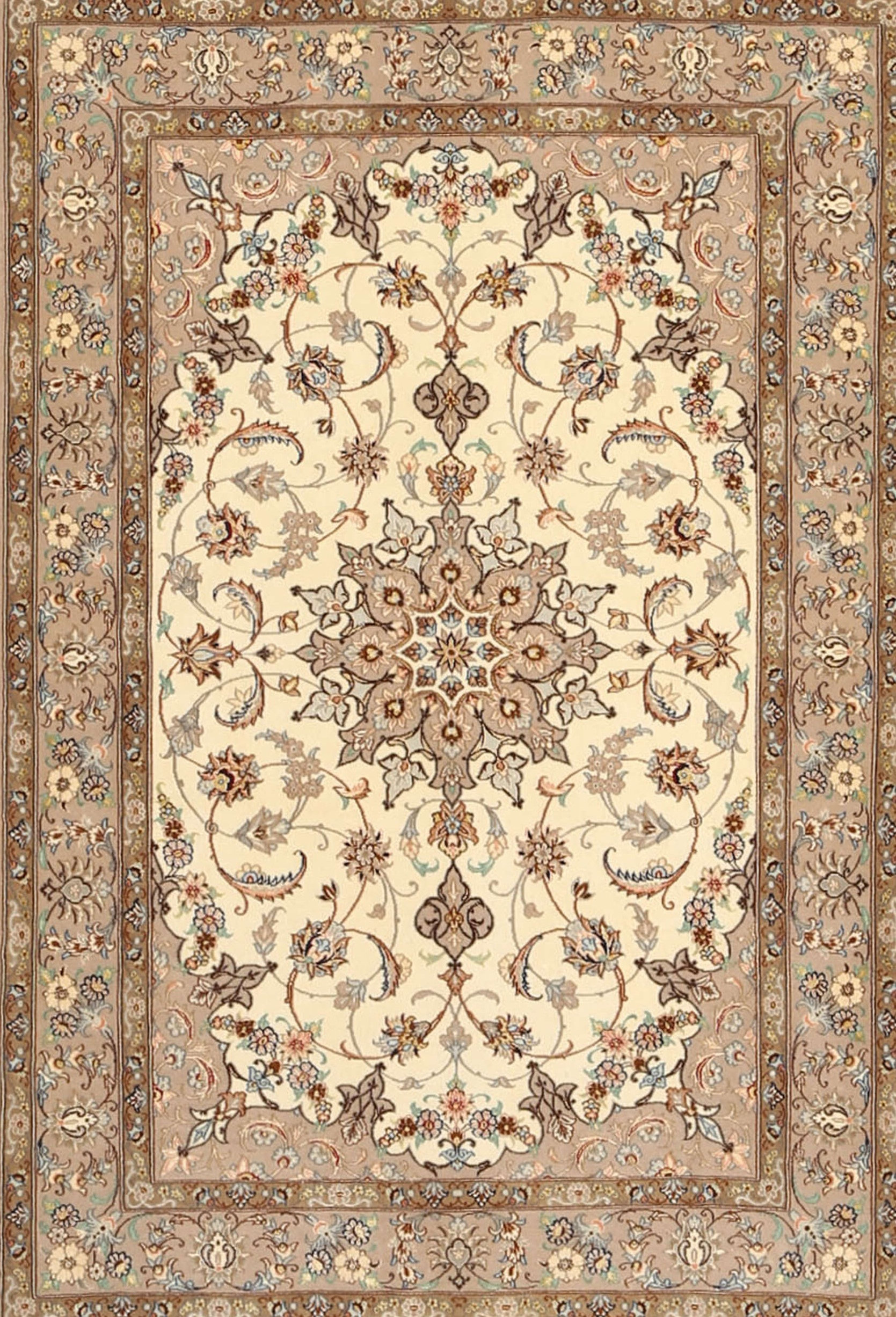 Bloomsbury Market Traditional Gray/Cream/Brown Area Rug | Wayfair