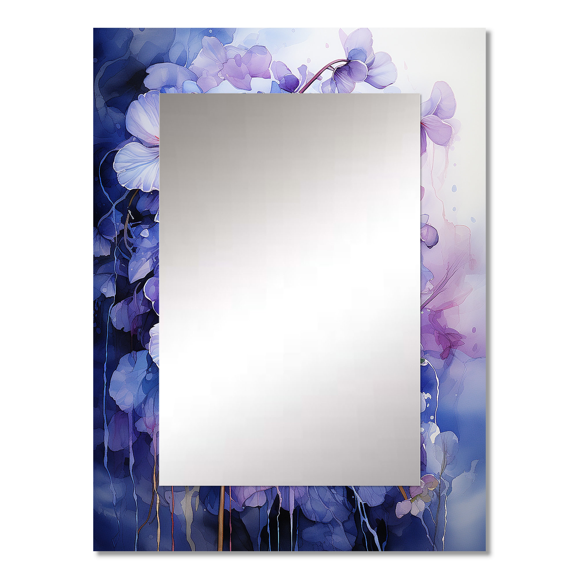 Dakota Fields Lavender Mystery Blooms I - Violets Decorative Wall ...