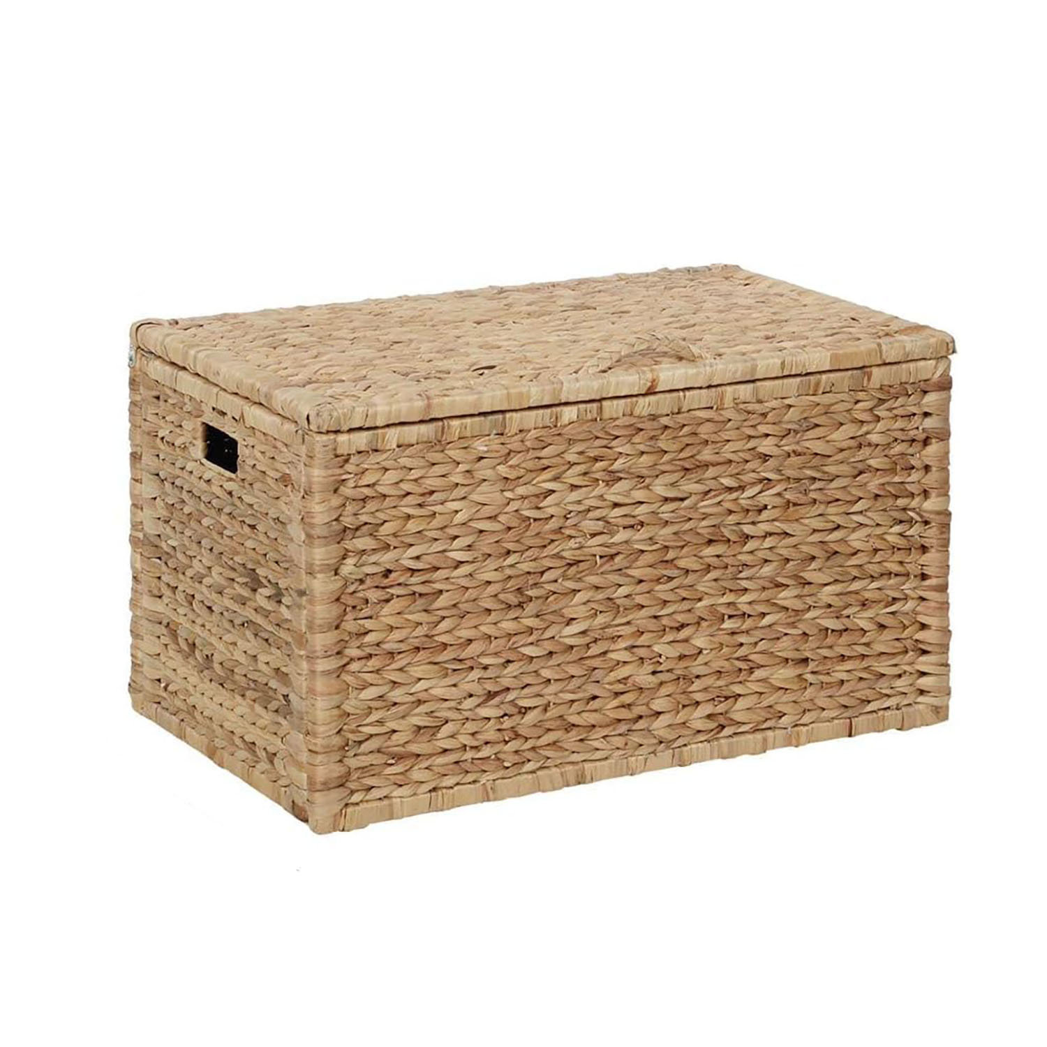 One Allium Way® 30x17.5x17.5 Inches Natural Water Hyacinth Wicker ...