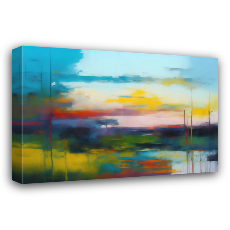 Red Barrel Studio® Estavon Brilliant Trees-Five On Canvas by Steven ...