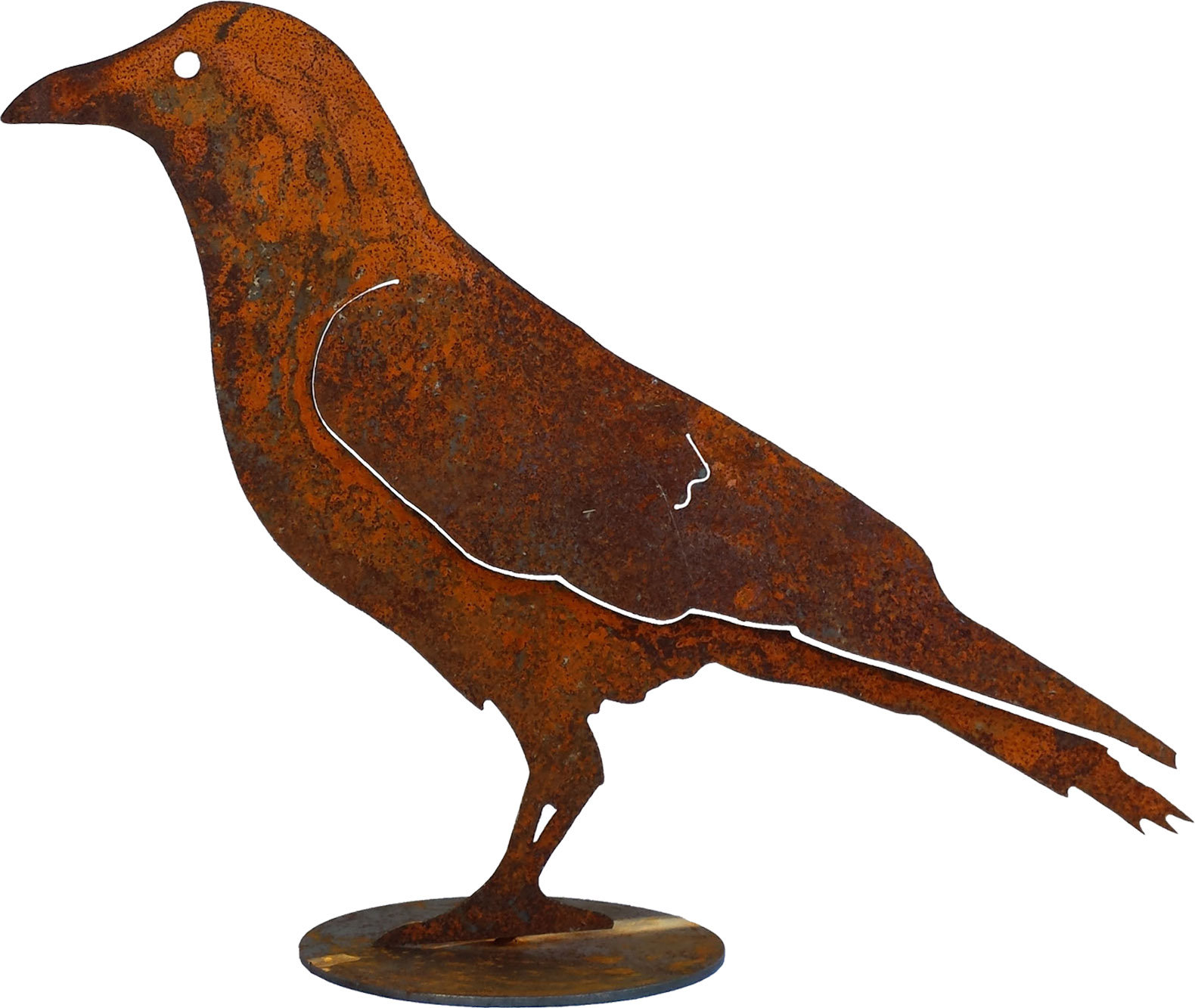 CaliforniaHome&Garden Metal Crow Garden Art & Reviews | Wayfair