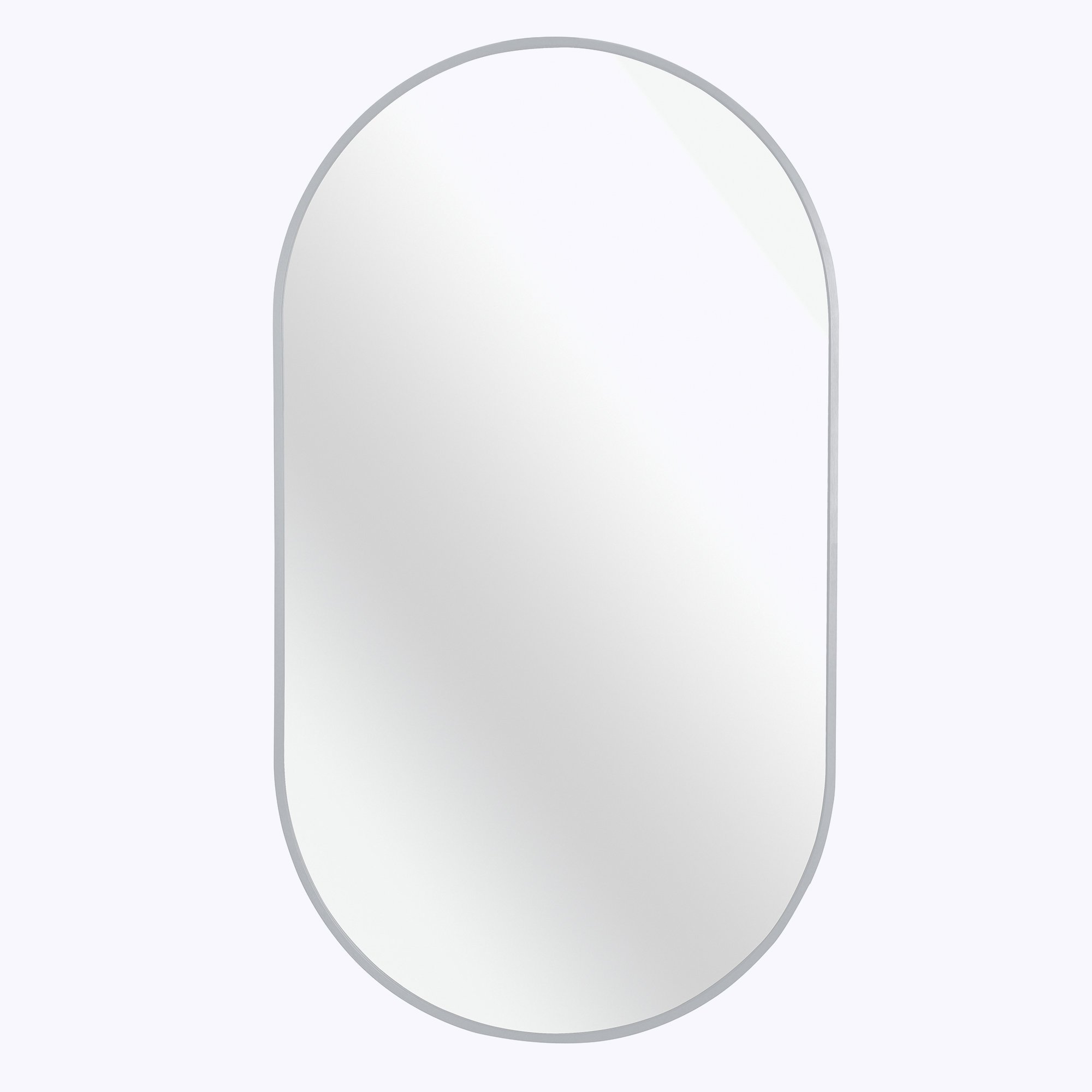 Ebern Designs Metal Oval Mirror | Wayfair