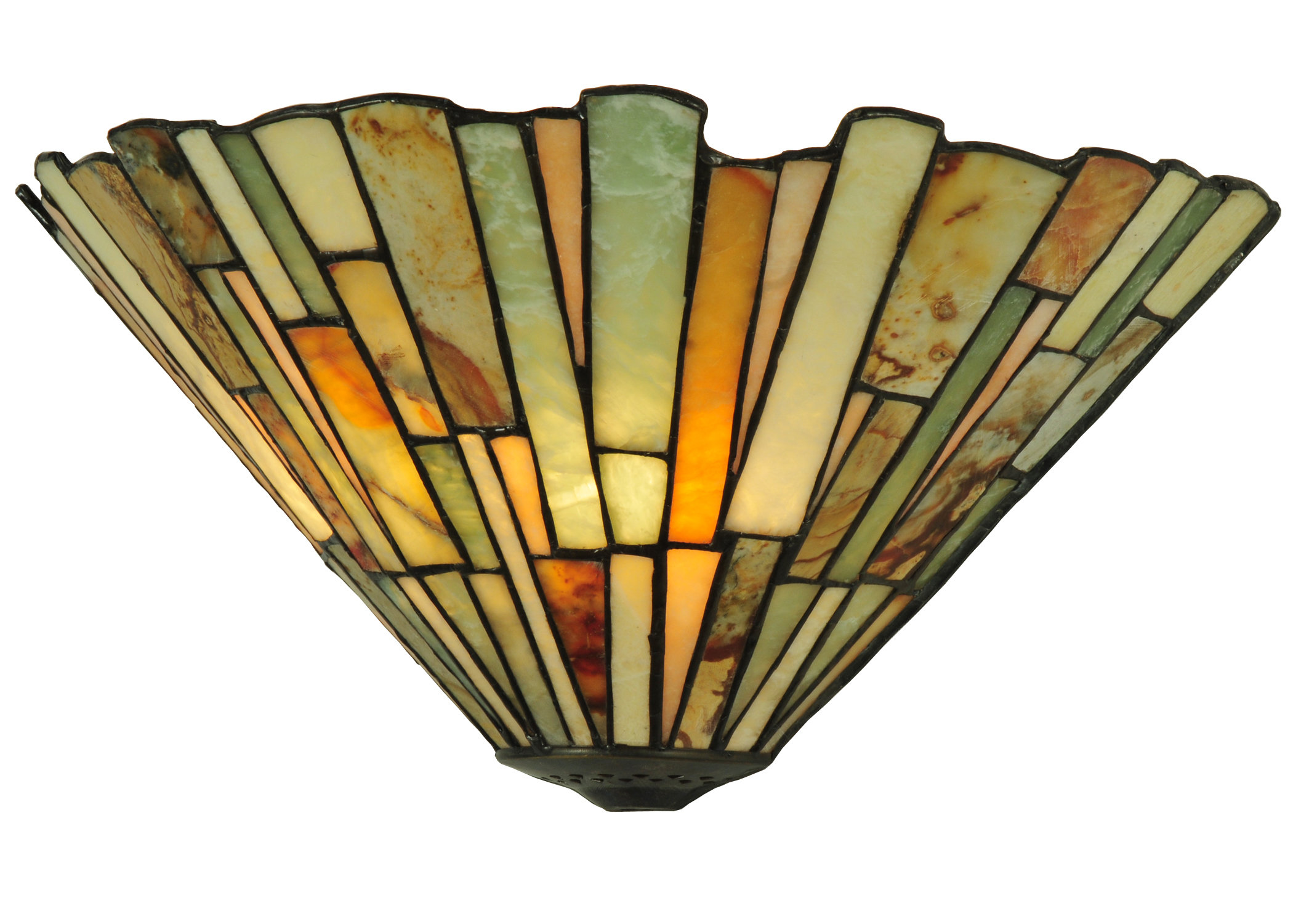 Meyda Lighting Meyda Tiffany & Stained Glass Half Moon - Wayfair Canada
