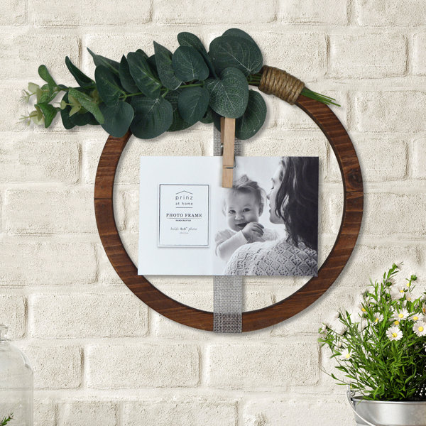 Prinz Hanging Ribbon Collage Circular Wall Display Picture Frame | Wayfair