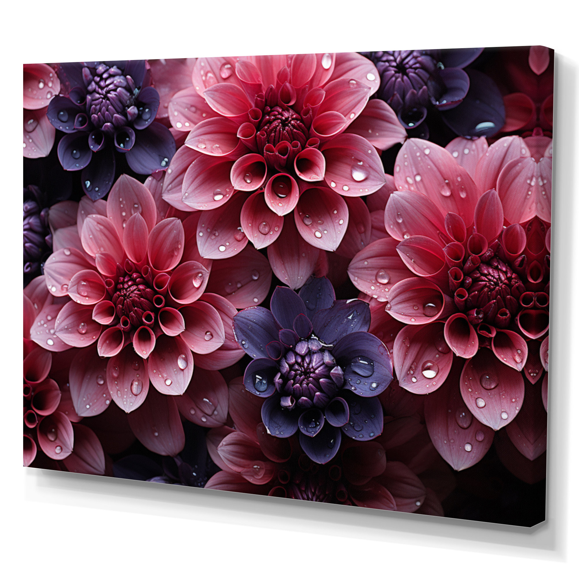 Ebern Designs Majestic Pink Dahlia I - Print | Wayfair