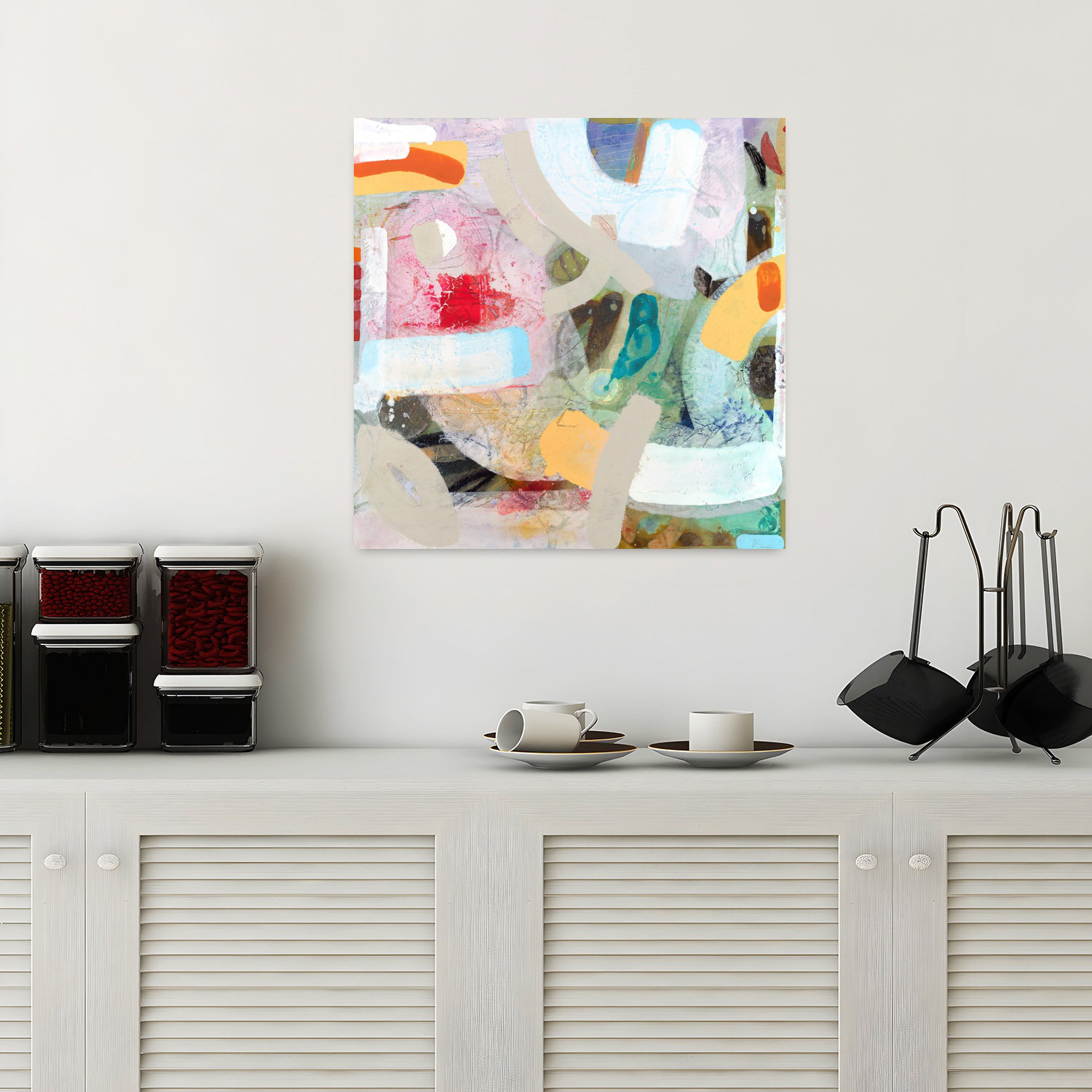 Latitude Run® Changed My Mind 4 Abstract Contemporary Art | Wayfair