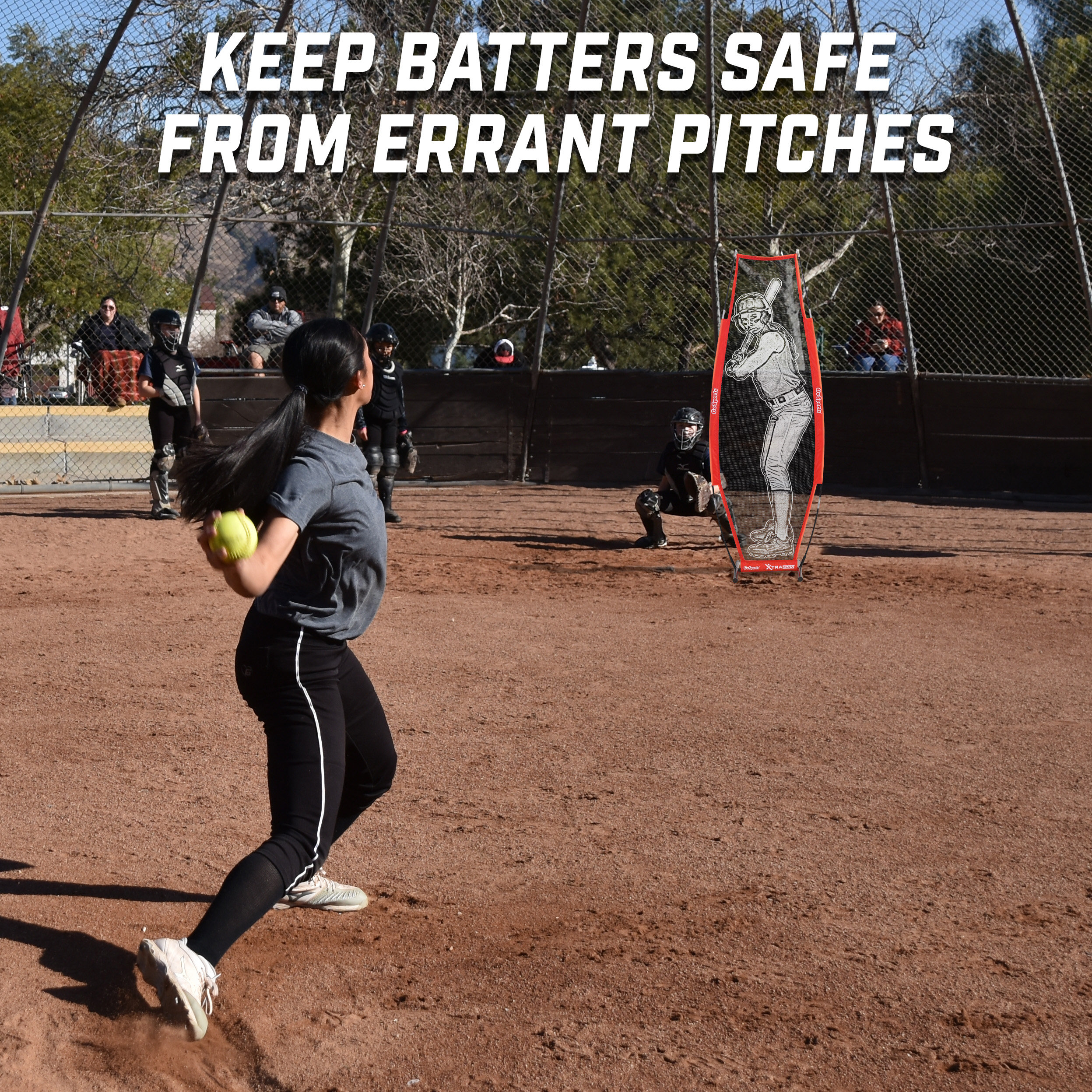 Gosports Baseball & Softball Xtraman Dummy Batter Pitching Training ...