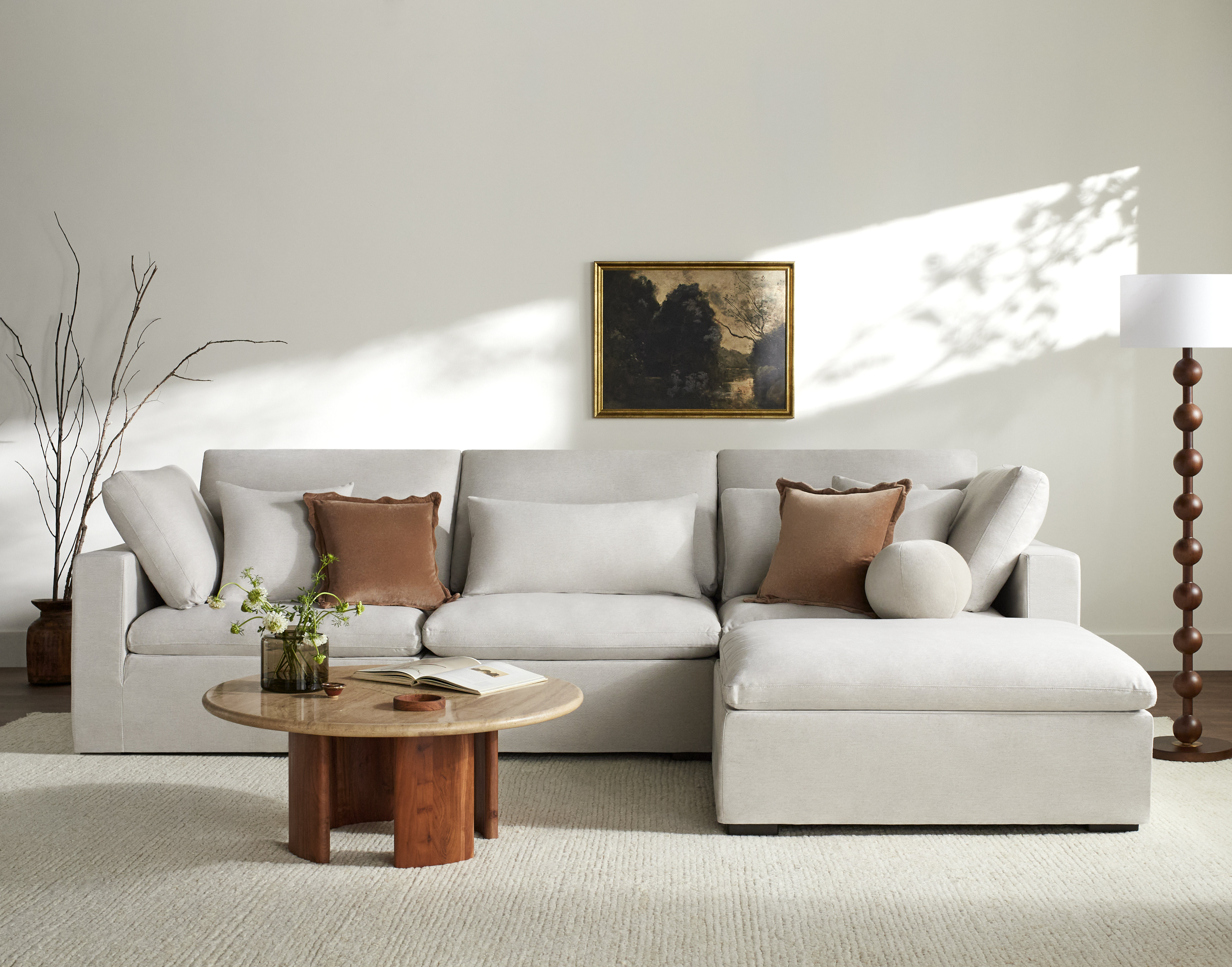 Hokku Designs Larine Cottage Sectional | Wayfair