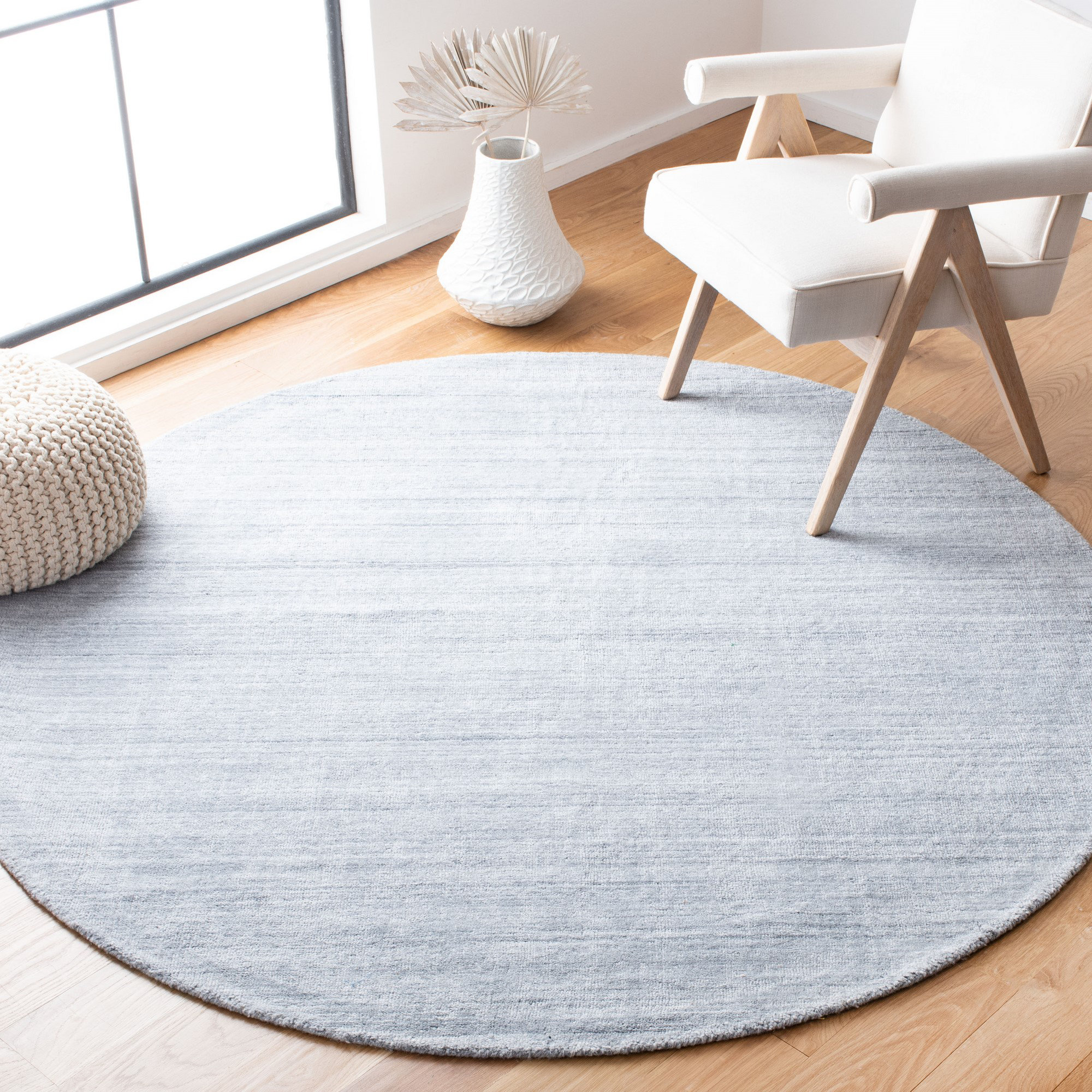 Highland Dunes Arrey Handmade Flatweave Grey Area Rug - Wayfair Canada