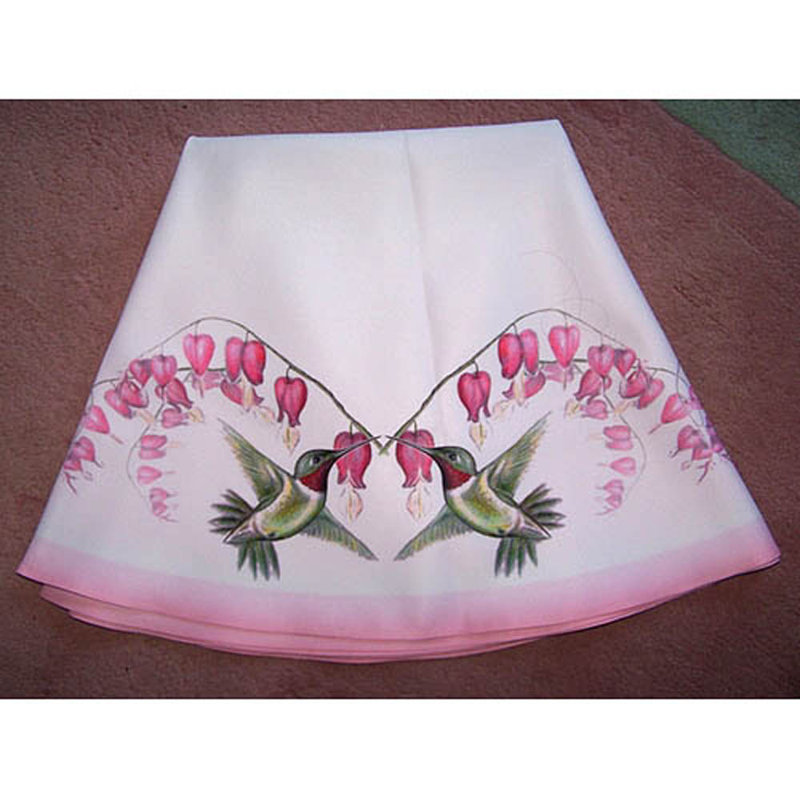 Betsy Drake Interiors Hummingbirds Tablecloth & Reviews | Wayfair