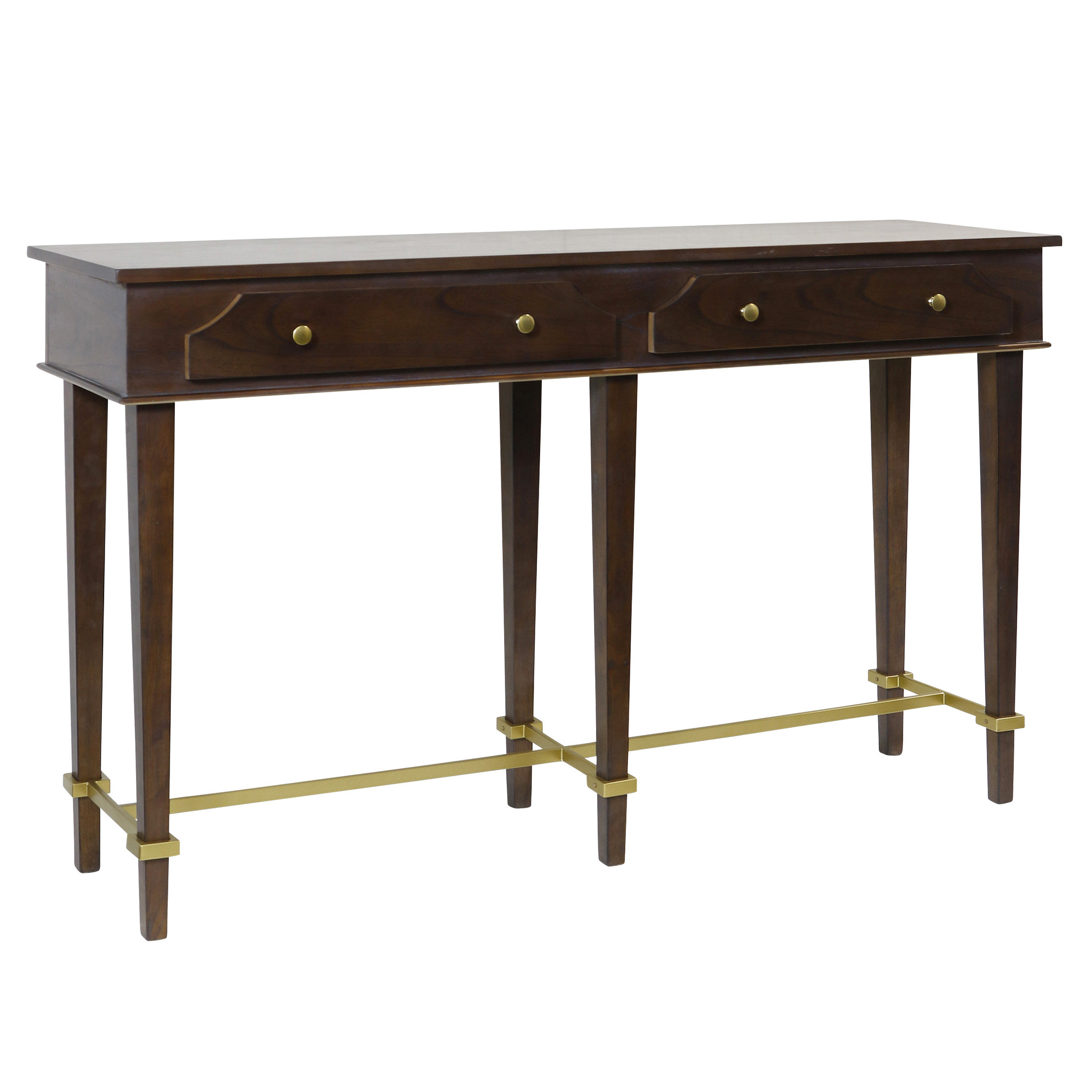 Red Barrel Studio® Albert - Two Drawer Console Table | Wayfair