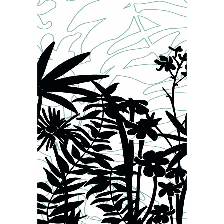 Rosalind Wheeler Rainforest Ferns I by Jarman Fagalde - Wrapped Canvas ...