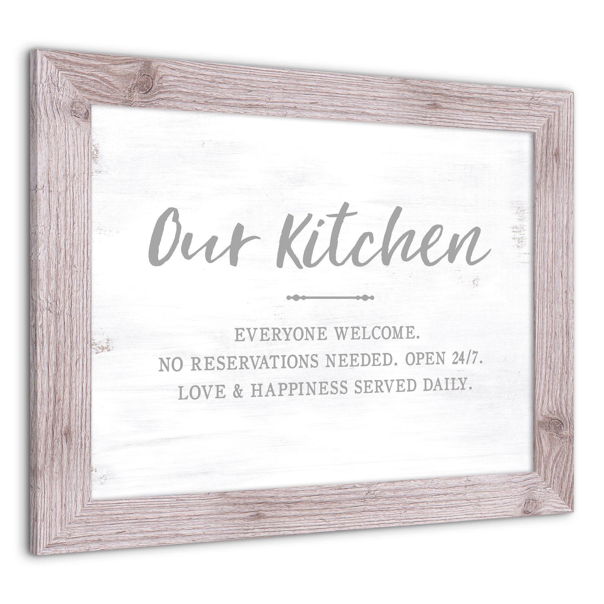 Trinx Our Kitchen Framed Print - Wayfair Canada